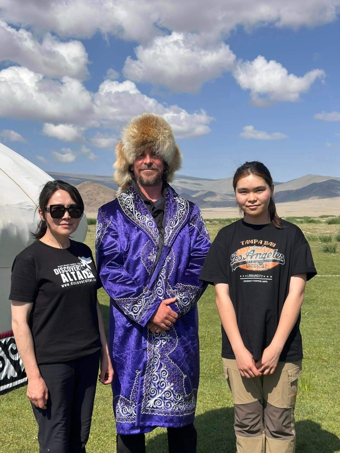 Our history with Christian Bale in Mongolia to visit Mongolian Eagle ...