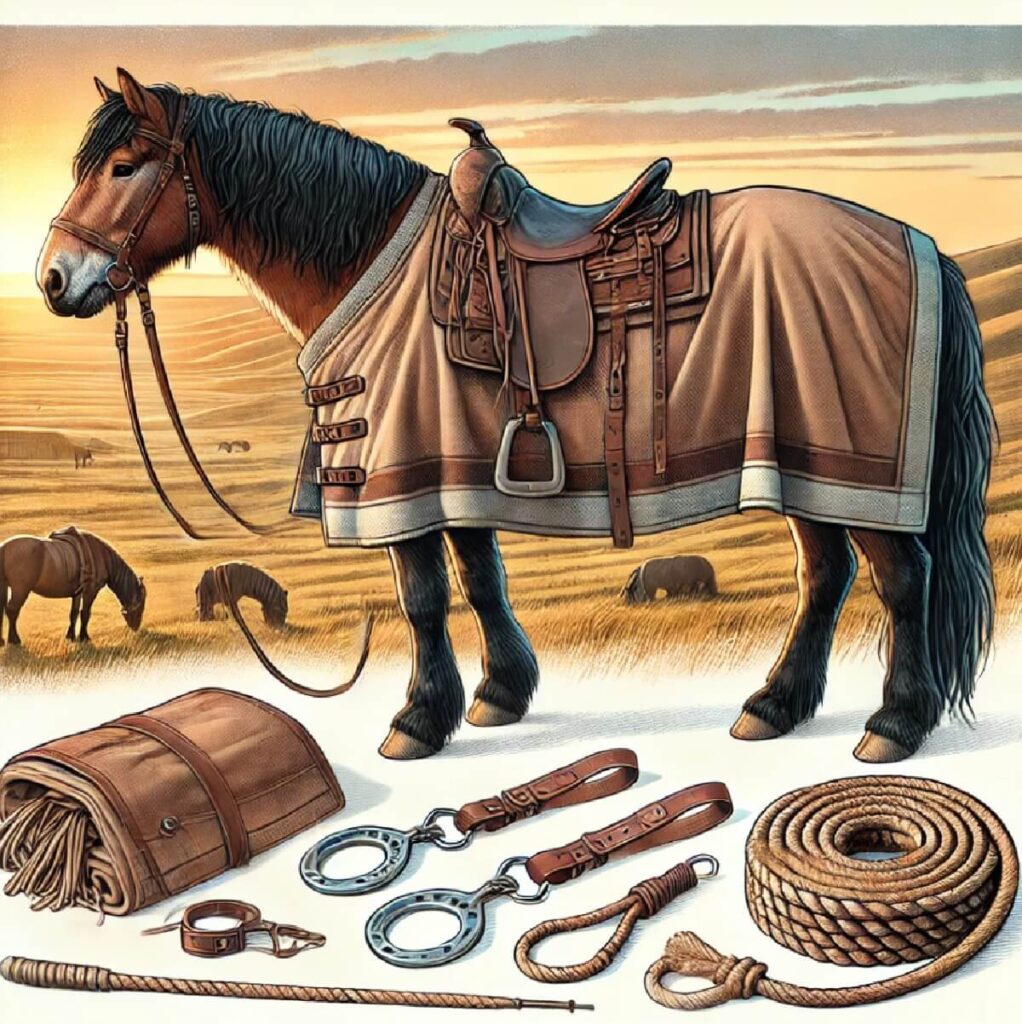 Horse Trekking Equipment and Gear for Mongolian Adventures - Discover Altai